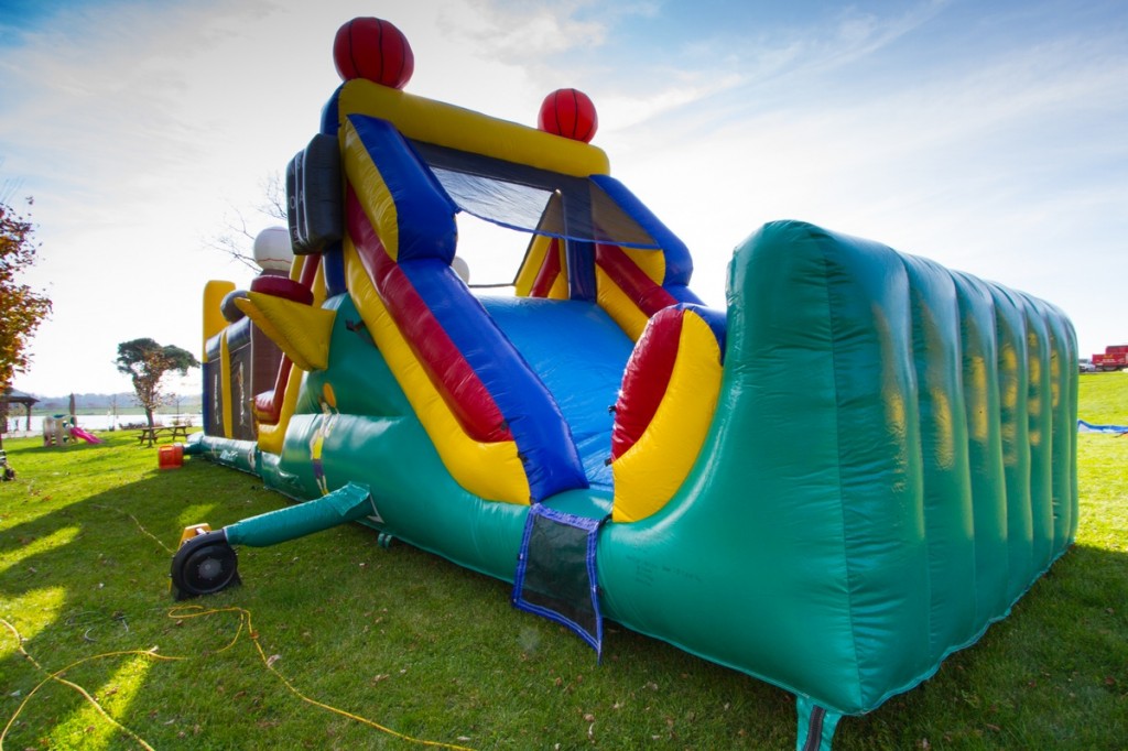 50 ft. Sports Obstacle Course - Air Bounce Inflatables & Party Rentals ...