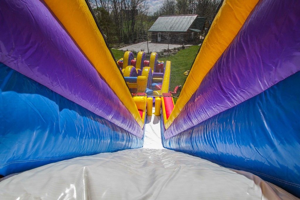 Extreme Vertical Rush Obstacle - Air Bounce Inflatables & Party Rentals ...